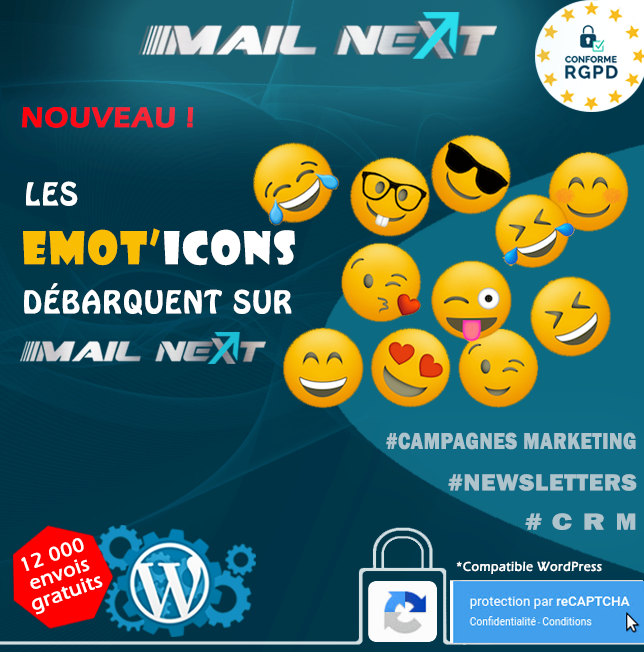 Des Emoticons par milliers... dans vos campagnes